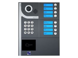 Intratone DINA Video Intercom With Keypad Surface-mounted Anthracite 8 ...